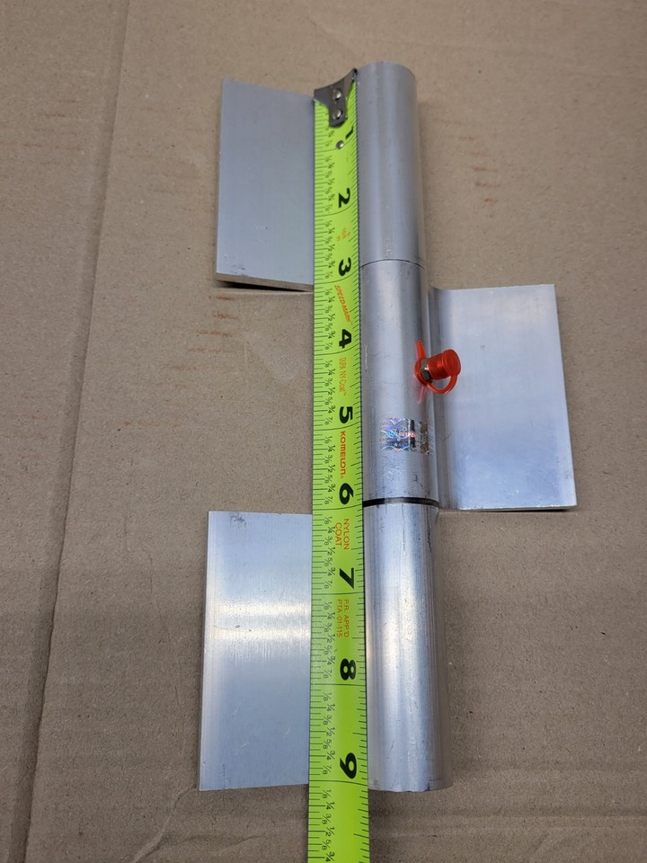 1 PC 9 Inch Aluminum Greaseable Weld on Door Hinge Ramp Gate NEW | eBay