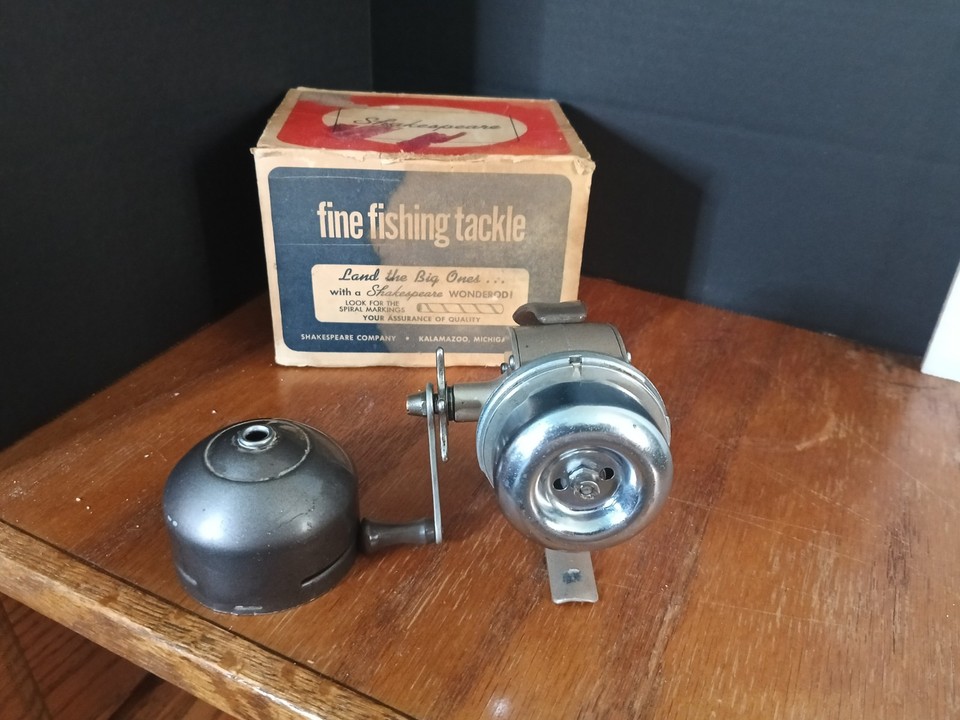 Vintage Shakespeare 1771 Wondercast Spincast Reel Model EF With Box | eBay