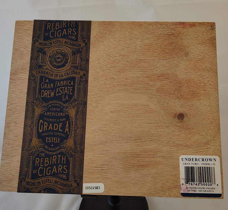 Cigar Box Humidor Stash Box Hygrometer Humidifier Wooden Handmade | eBay