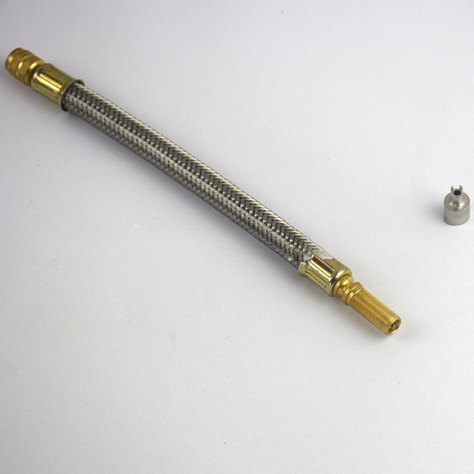 Flexible Hose Car Tire Valve Inflatable Joint Car Tyre Valve Stems ...
