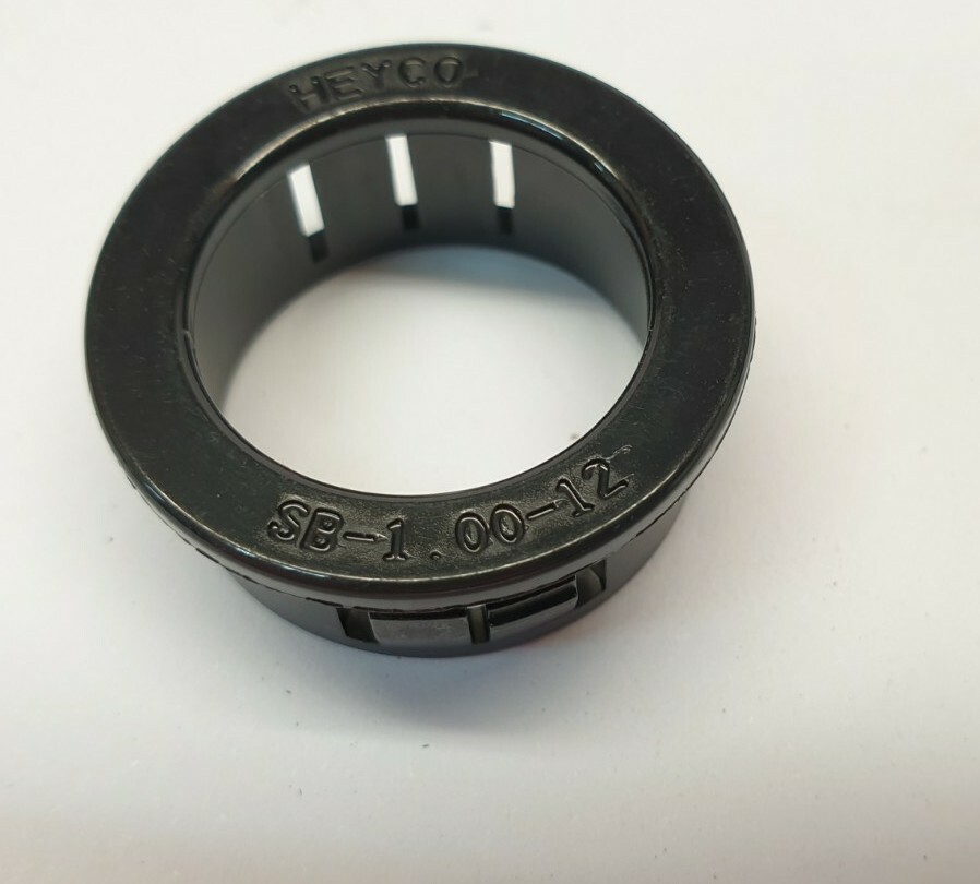 10x Heyco SB-1.00-12 Snap Bushing 1" Inch 2140 Black SB 1000-12 | eBay