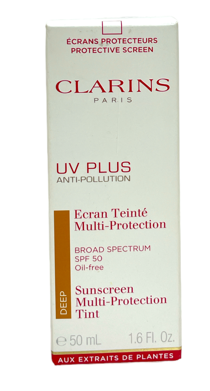 Clarins Sunscreen Multi-Protection Tint SPF50 (50mL / 1.6oz) NEW YOU ...