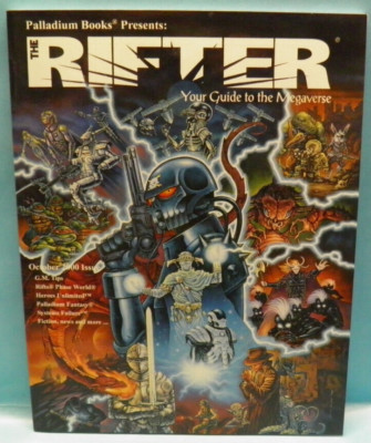 Palladium Books THE RIFTER Your Guide to the Megaverse #12 Softcover ...