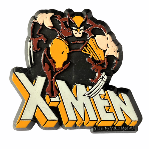 Vintage Marvel Comics X-Men Wolverine Pin 1988 Lightweight Plastic | eBay