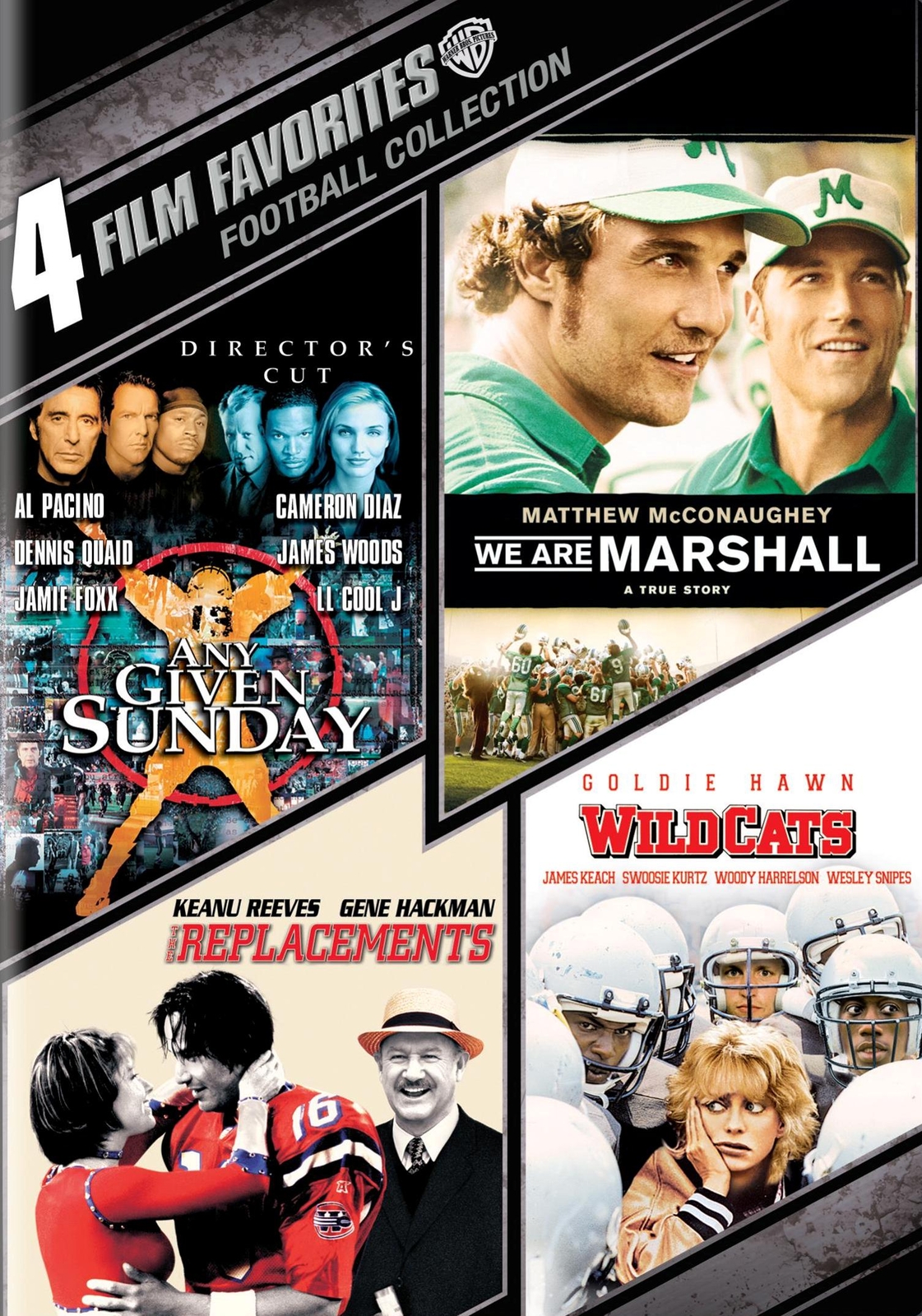 Football Collection: 4 Film Favorites (DVD, 1986) for sale online | eBay UK