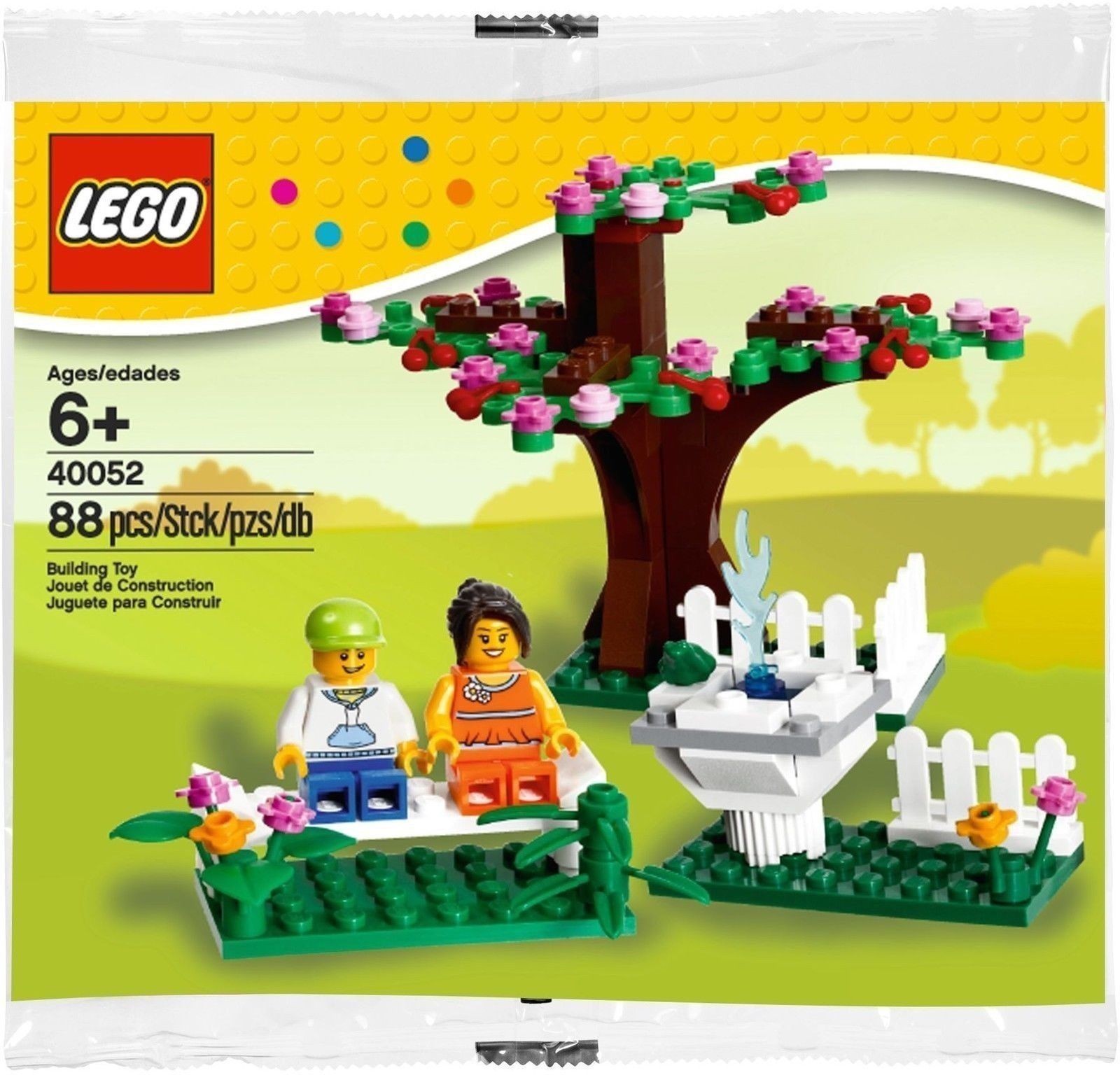 LEGO 40052 SPRING SCENE SEASON 2 MINIFIG SET KIT SEALED IN BAG RARE ...