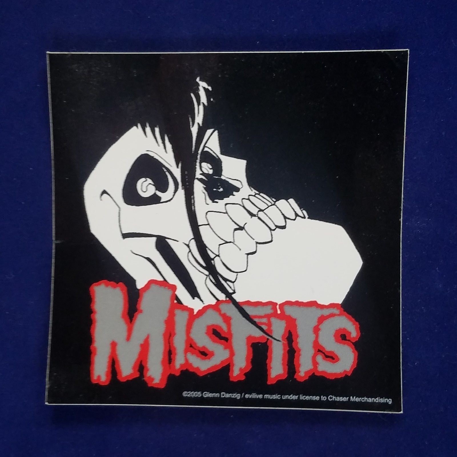 Misfits Devilock Skull Vinyl Sticker Decal - Horror Punk Rock - Fiend ...