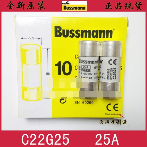 10pcs new fuse for BUSSMANN C22G25 25A 690V | eBay