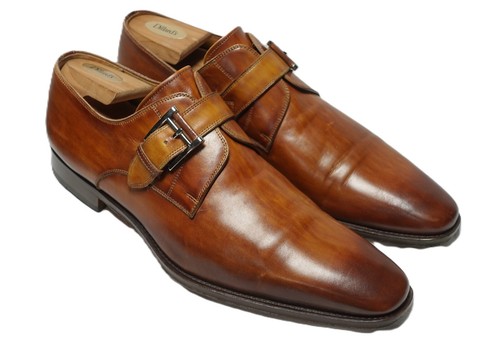 Magnanni Marco Cuero Single Monk Strap 13 | eBay