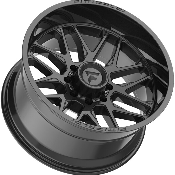 (Set of 4) Fittipaldi Offroad FA19B 22x12 8x6.5" -44mm Gloss Black ...