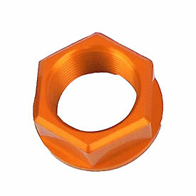 7602 Racing Rear Axle Nut Orange | eBay