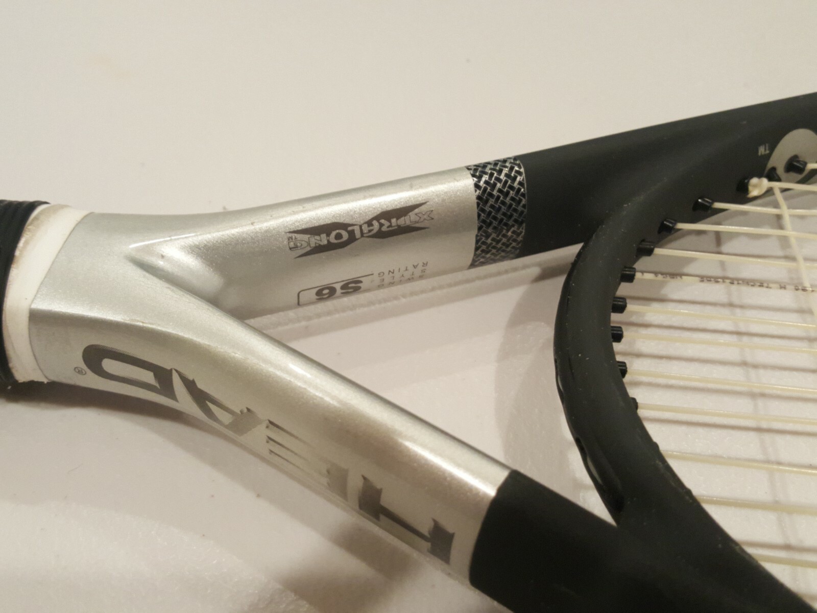 HEAD XTRALONG Titanium Ti.S6 Tennis Racquet 4 3/8" Grip | eBay