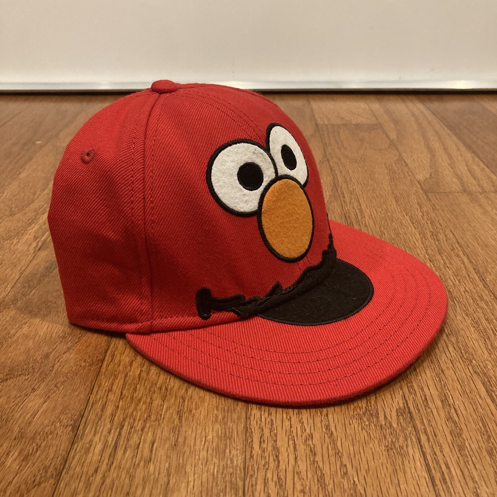 Elmo Sesame Street Embroidered Red Baseball Cap/Hat F… - Gem