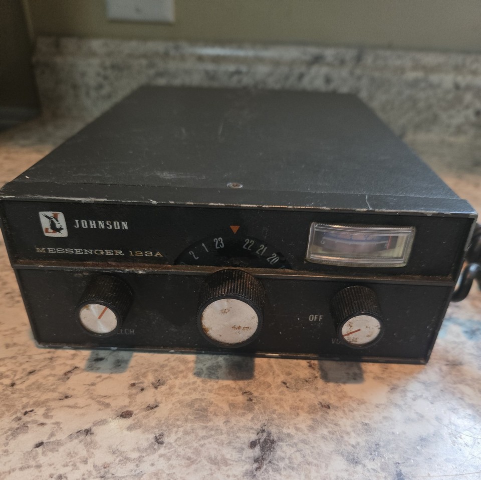 VTG Johnson Messenger 123A CB Radio, Tested | eBay
