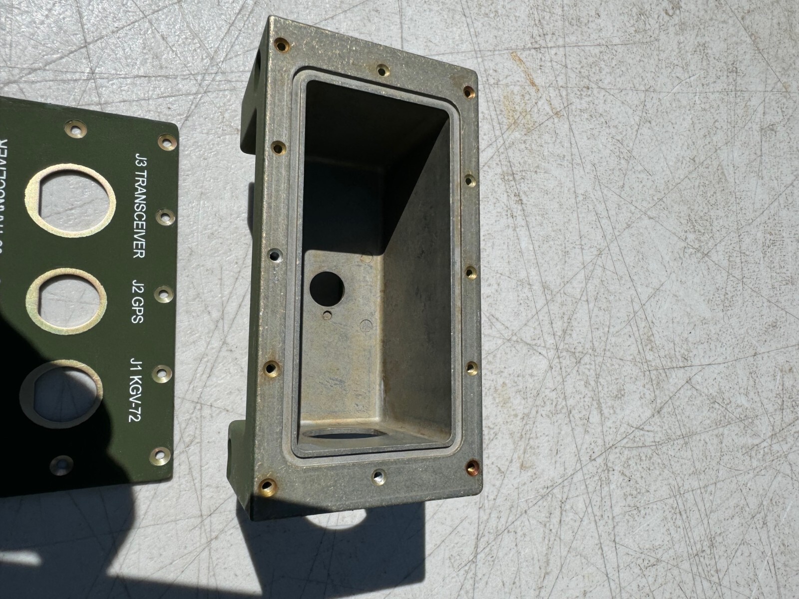 HMMWV M998 NOS TRANSCEIVER SWITCH COVER AND HOUSING ASSY | eBay