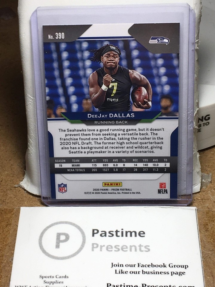 2020 Prizm #390 DeeJay Dallas RC Seattle Seahawks | eBay