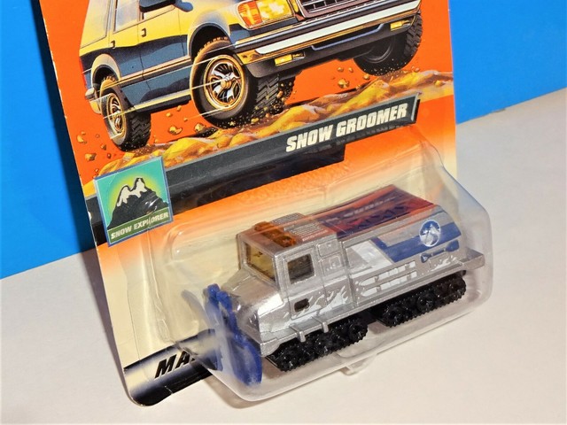 Matchbox Snow Groomer Silver 96373 for sale online | eBay