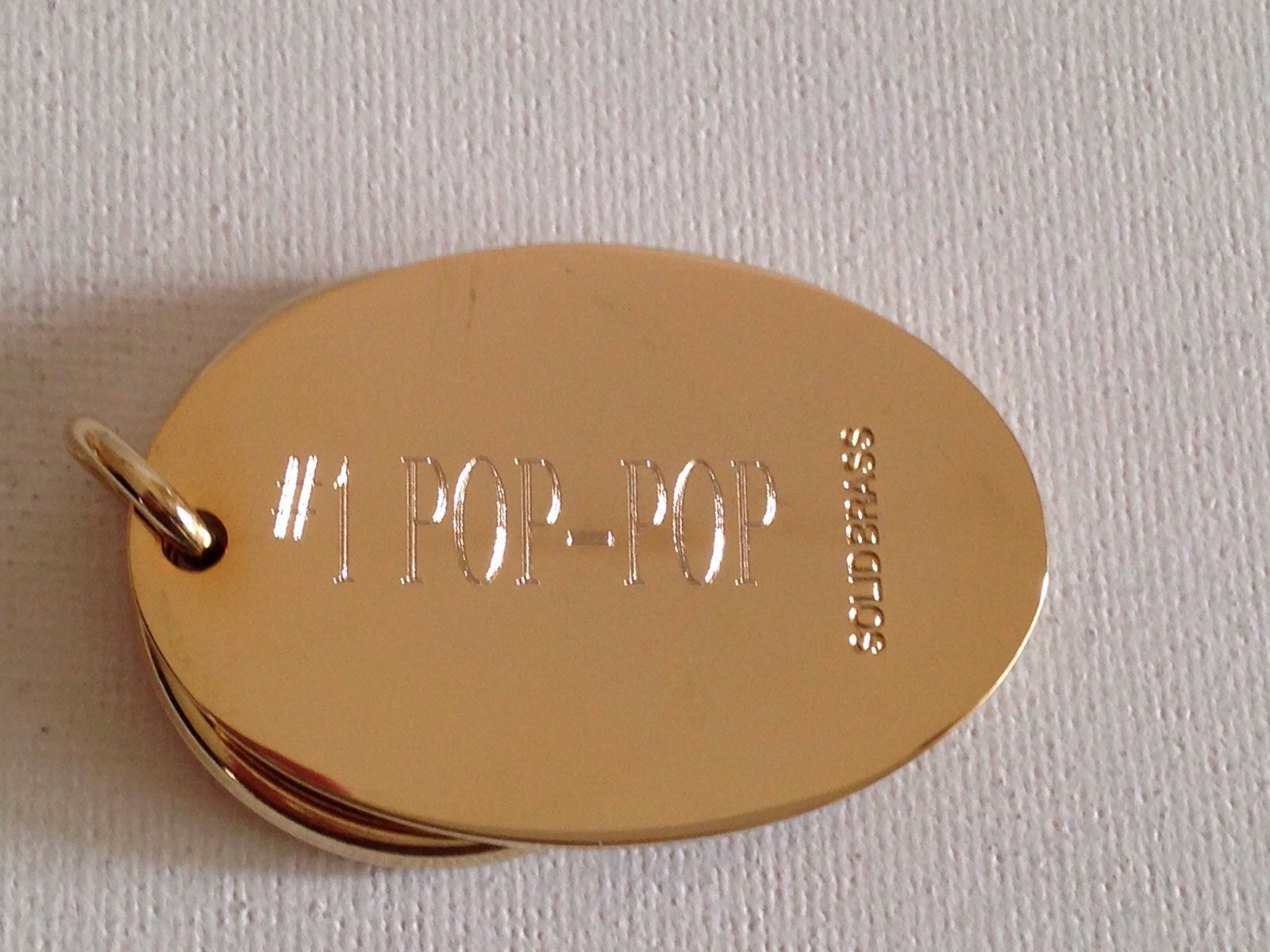 Chevy Impala SS Keychain Solid Brass Chevrolet key chain Personalized ...