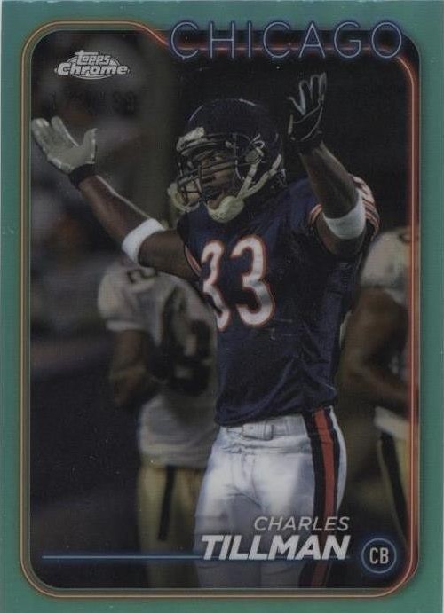 2024 Topps Chrome - Charles Tillman #19 Aqua Refractor /199 for sale ...