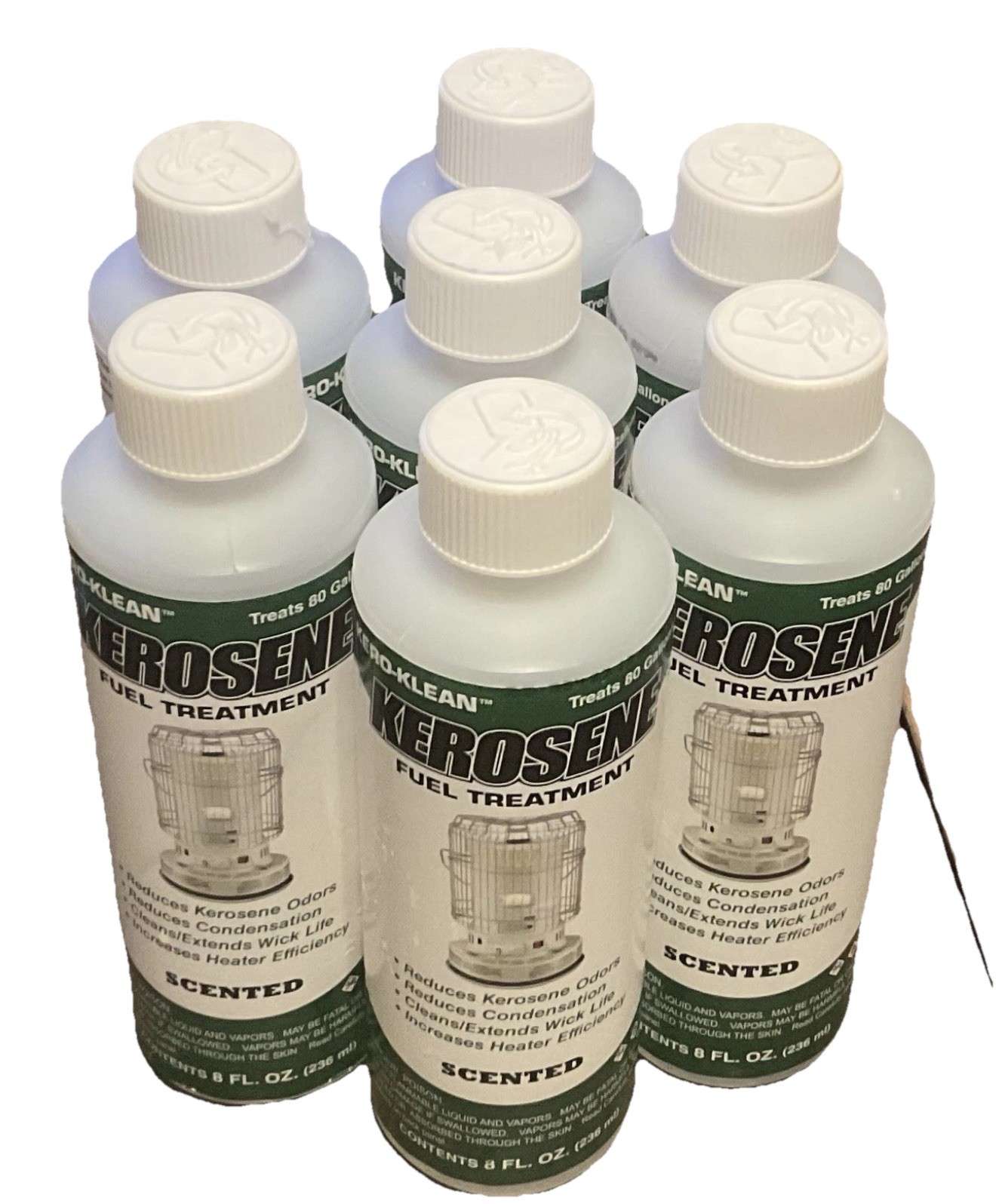 KeroKlean Kerosene Heater Treatment 1 8oz Wick Cleaner Odor Fix Ships ...
