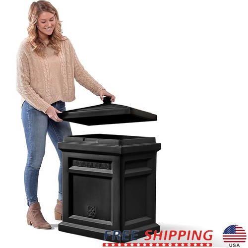 Weatherproof Delivery Box Secure Package Storage Food Grocery Drop Box ...