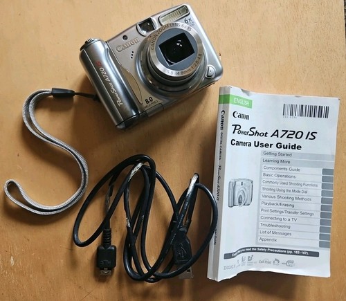 Canon PowerShot A720 IS Digital Camera 8.0 MP 6x Optical Zoom Tested ...