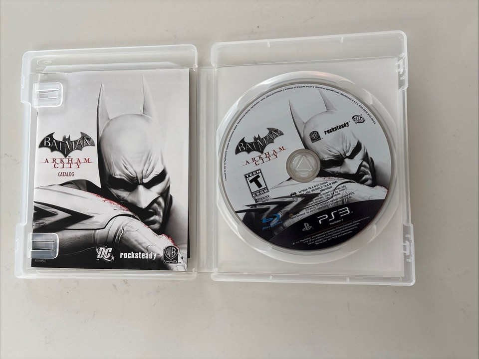 Batman PS3 Lot: Arkham Asylum, Arkham City, Mortal Kombat Vs DC ...
