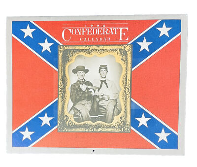 Confederate Calendar Works 1982 Images of Confederate Soldiers | eBay