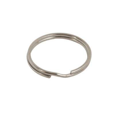 Split Rings Key Ring - 15mm 20mm 25mm 30mm 35mm - Pack Size 10 to 1000 ...