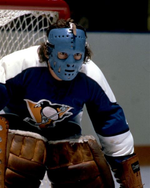 Pittsburgh Penguins Goalie Jim Rutherford