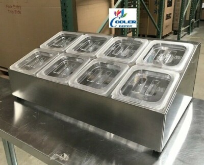 Concession Condiment Systems - Topping Container