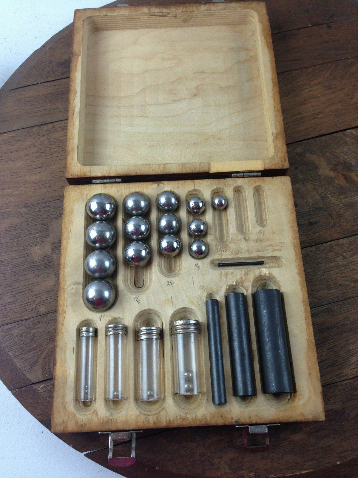 Vintage Odd-Ball Ballizing Set No. 600 Dexter Machine Co | eBay