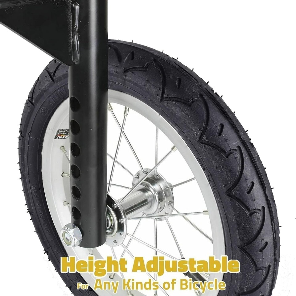 Adjustable Adult Bicycle Bike Stabilizers Training Wheels Fits 24" to ...