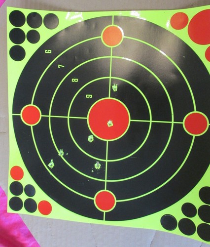 Splatter Target 12" 300mm Shoot rifle pistol reactive air cheap targets ...