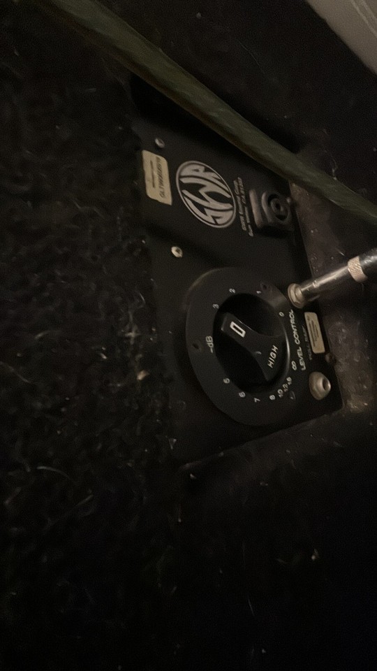 Bass Half Cab Set Up For Bass Guitar Rack Power. | eBay