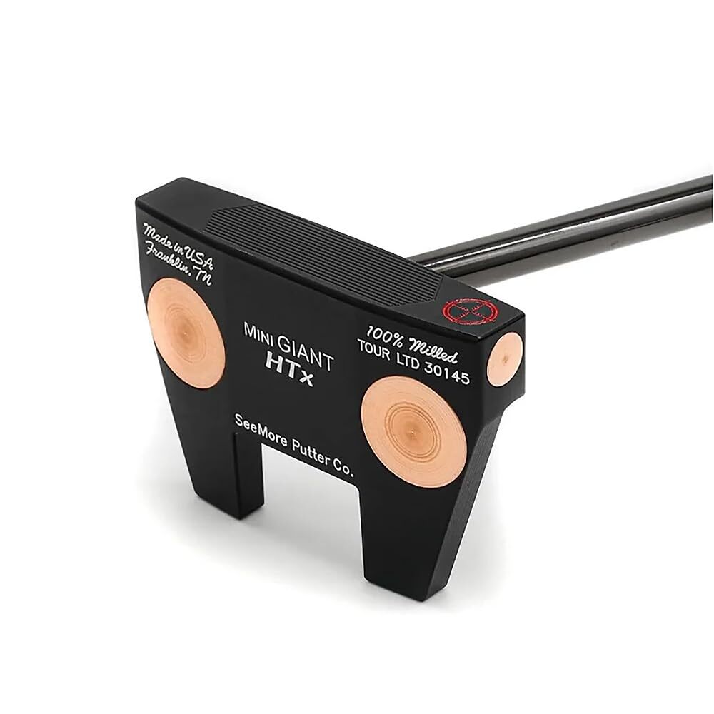 New SeeMore Golf Putter Mini Giant HTX Mini Giant HTX STD RST Mallet ...