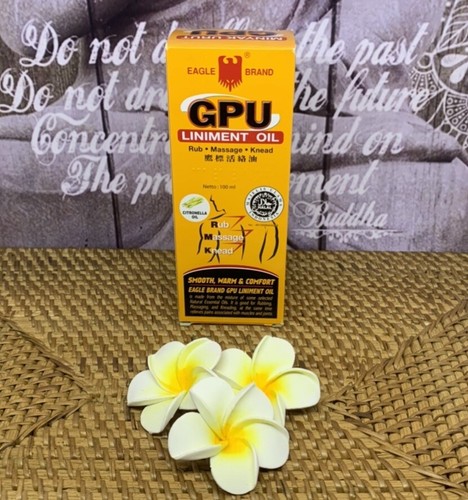 GPU Citronella Heat Rub Muscle Joints Arthritis Massage Oil from Bali ...