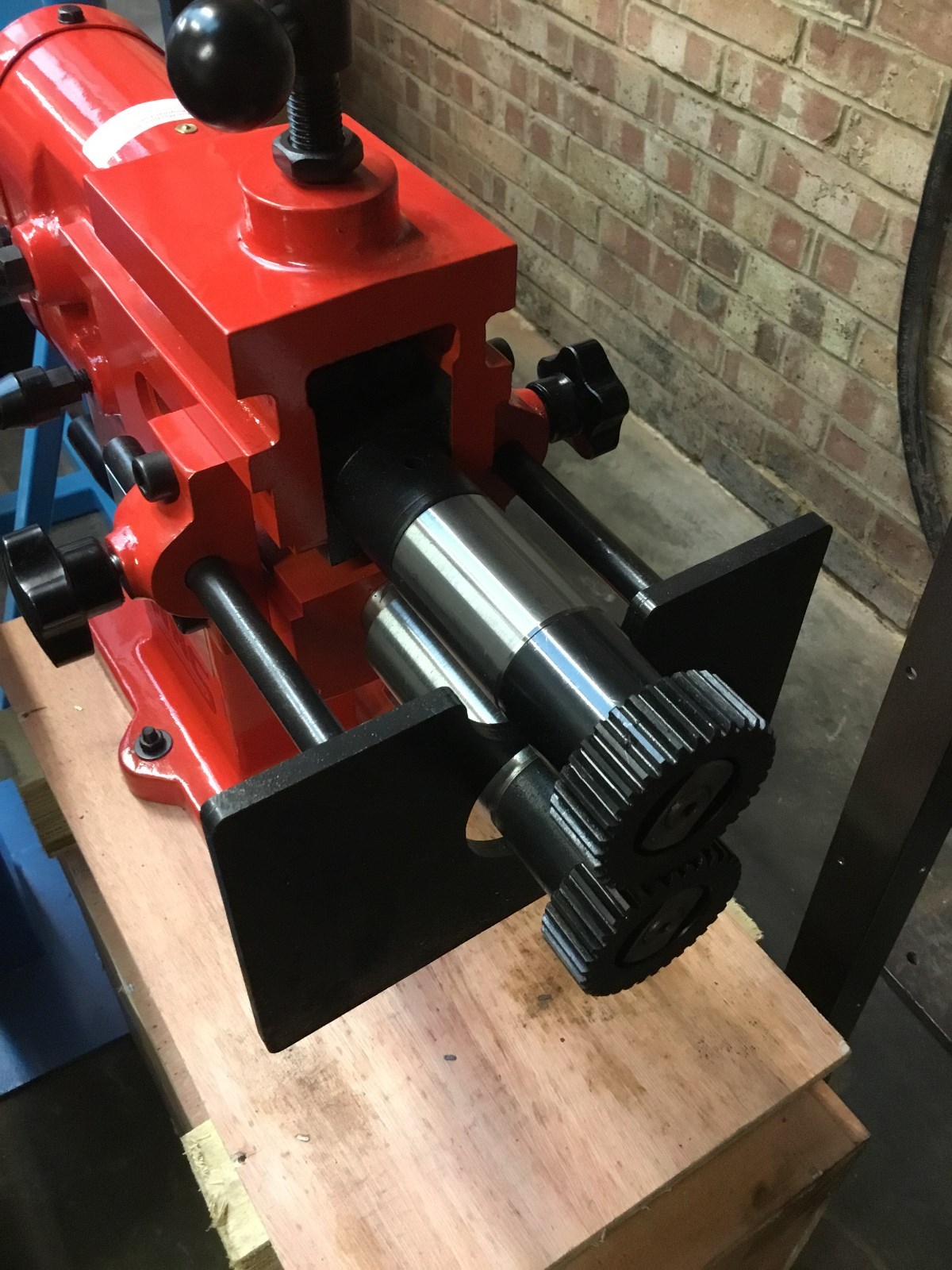 Hand Swager Swaging Rotary Jenny Bead Former Roller Machine 200mm x1 ...