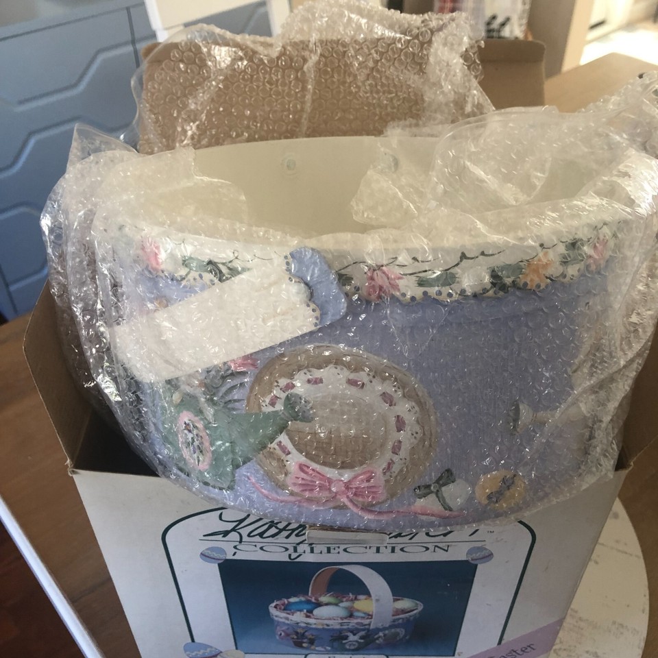 Kathy Hatch Collection Easter Basket In Original Box-READ FULL ...