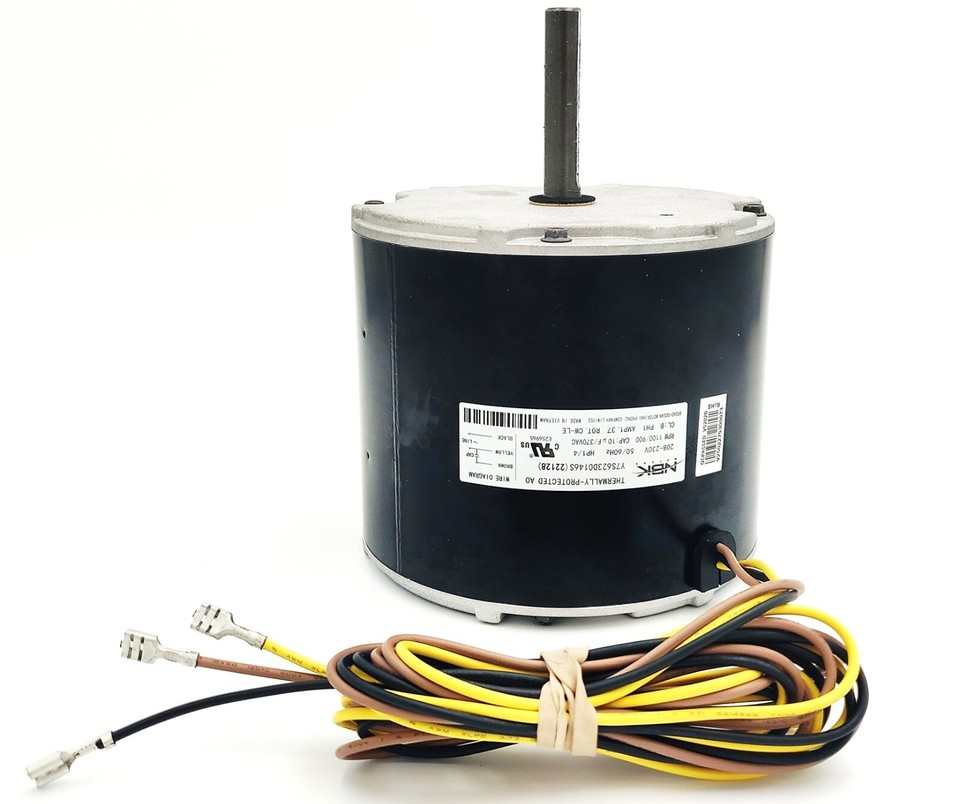Replacement for Carrier HC39GE208 Motor 1/4 HP 208/230V 1-Phase SHIPS ...
