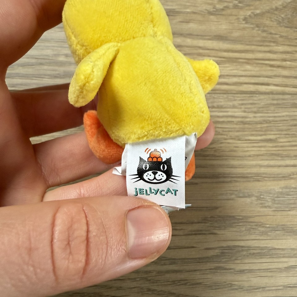 Vintage NWT Jellycat I am a Cheeky Chick Yellow Plush - EA212 - Rare ...
