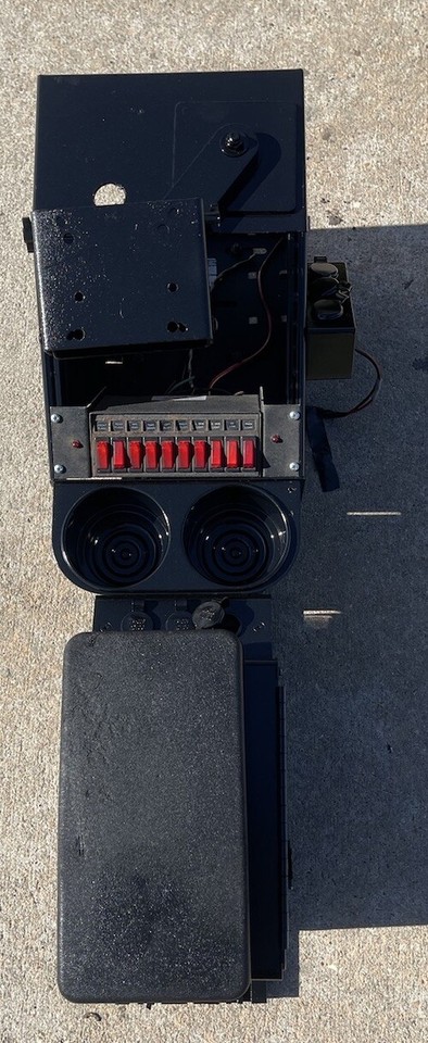 CROWN VICTORIA POLICE INTERCEPTOR HAVIS CENTER CONSOLE, EMS CONSOLE | eBay