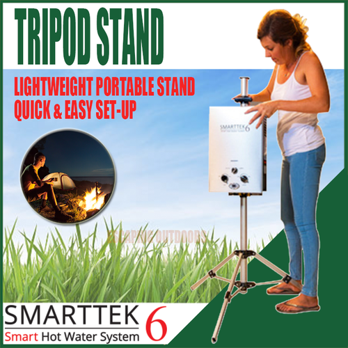 Smarttek Tripod Stand - quick setup hot water system for outdoor ...