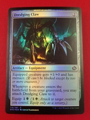 1x Dredging Claw | FOIL | The Brothers' War | MTG Magic Cards | eBay
