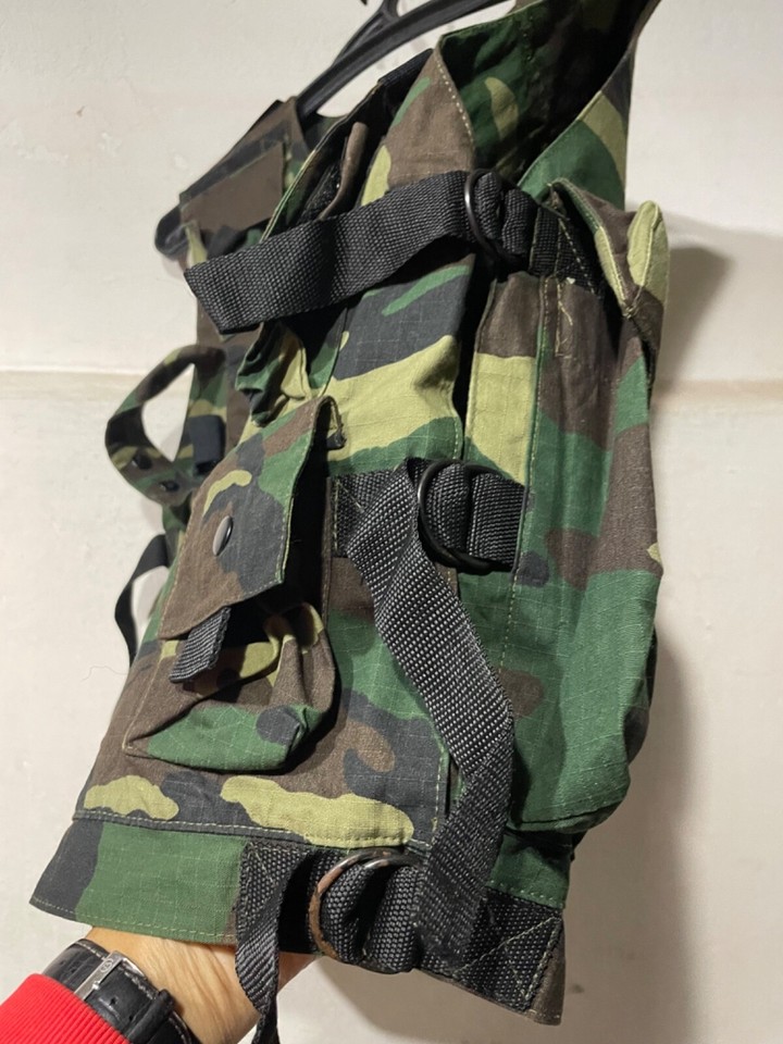 Rus Army Tactical VEST WOODLAND LES Camo MVD units Chechen war | eBay