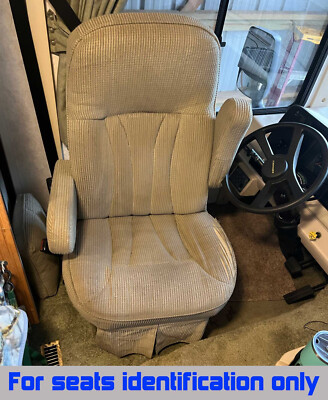 Motorhome RV Camper Cotton Seat Covers w/diamond stitch fits Winnebago ...