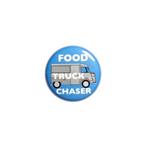 Funny Food Truck Chaser Fridge Magnet Cool Rad Fridge or Locker Magnet ...