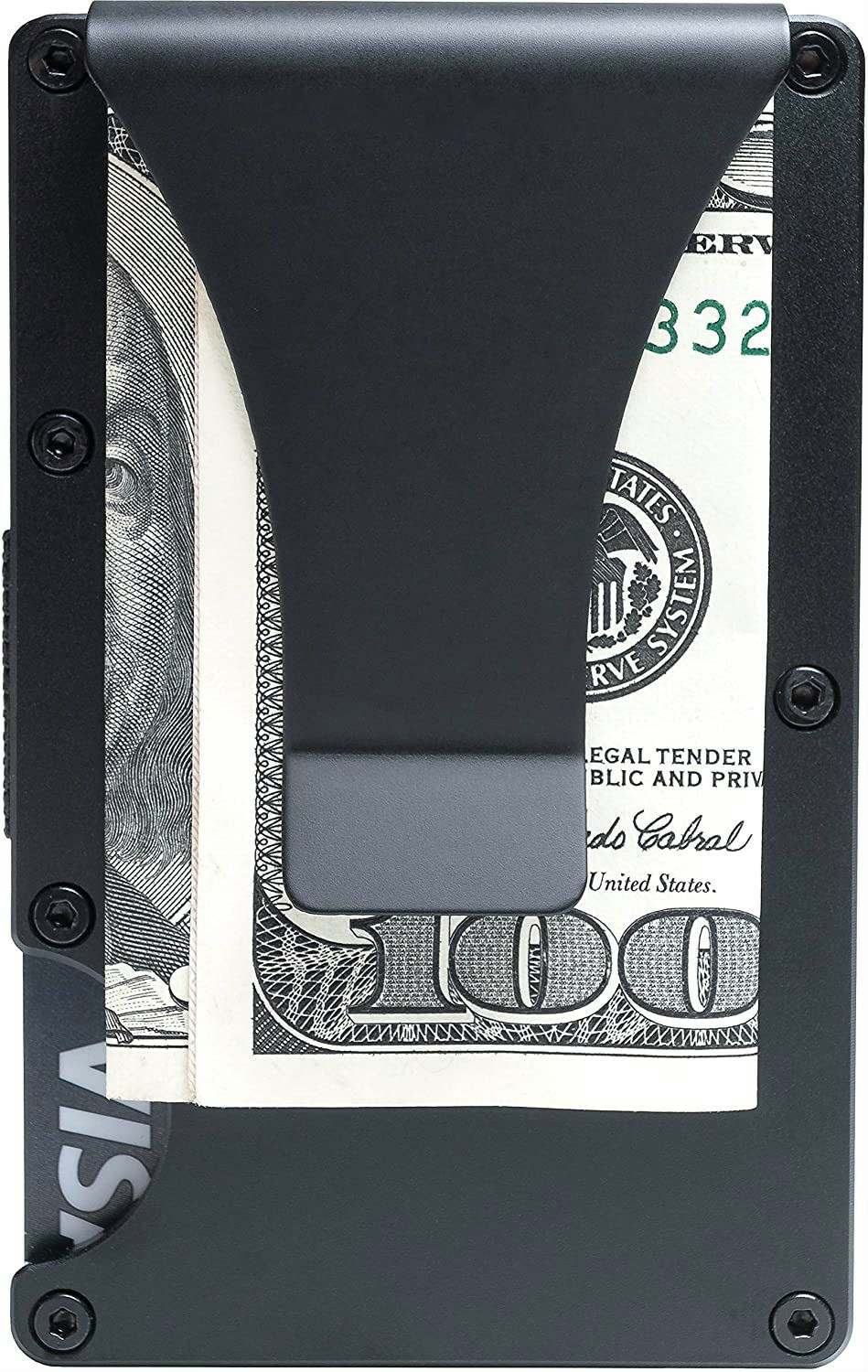 Minimalist Carbon Fiber Slim Wallet RFID Front Pocket EDC Wallet Money ...