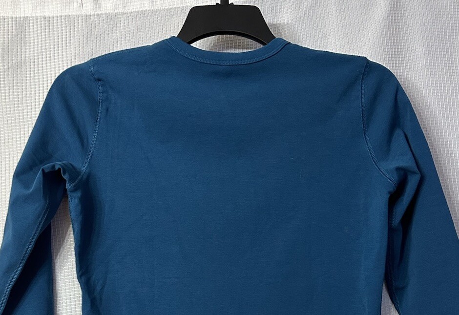 NWT 24/7 Womens Basic 3/4 Sleeve Teal Stretch Top Blouse Shirt Size L ...
