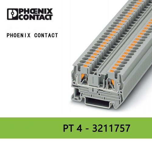 50Pcs/Box For PT4 3211757 CONTACT In-Line Terminal Blocks | eBay